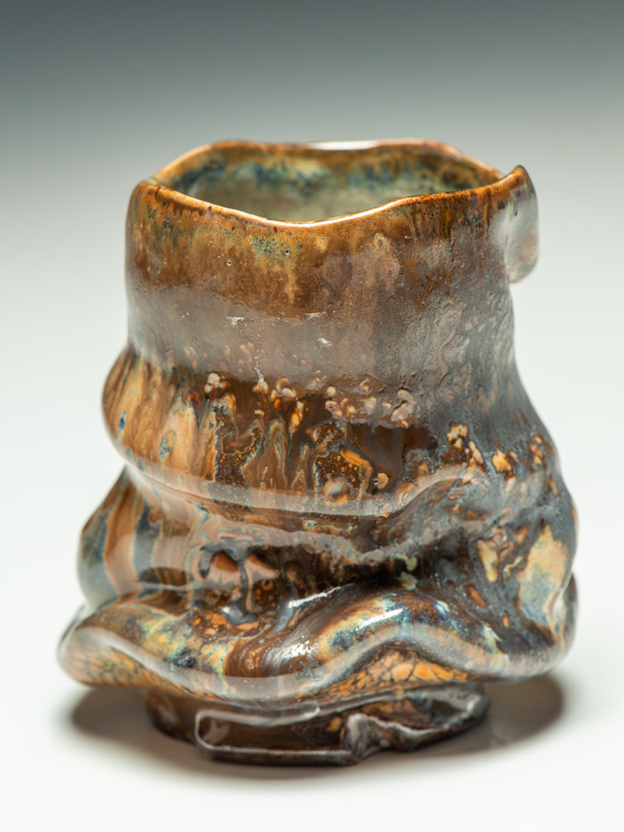 #4223 Oni-Glazed Cup – Dick Lehman Clay Art